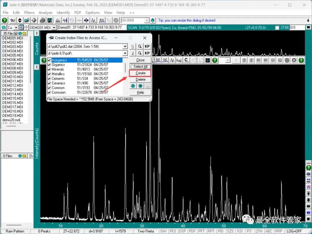 【工具】XRD数据分析工具MDI Jade 6.5下载及安装教程 - 哔哩哔哩