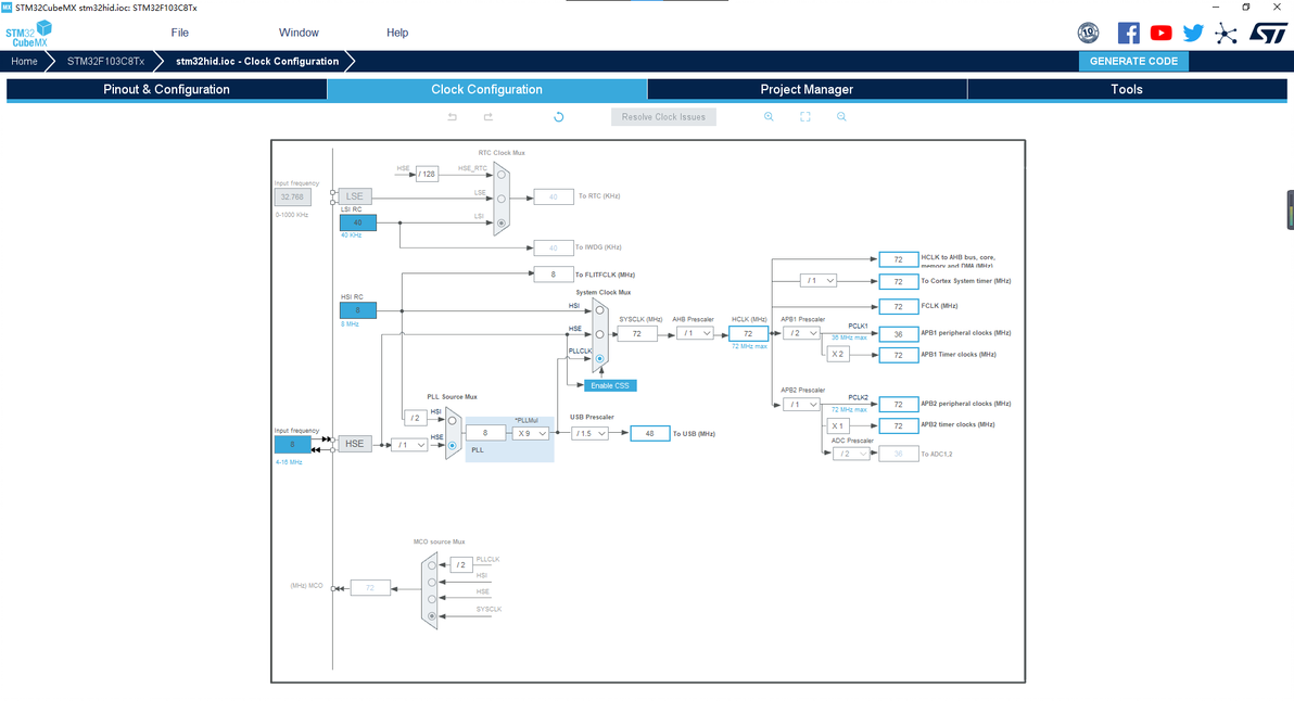stm32+cubemx+platformio+usbhid-->surface dial，懂？ - 哔哩哔哩