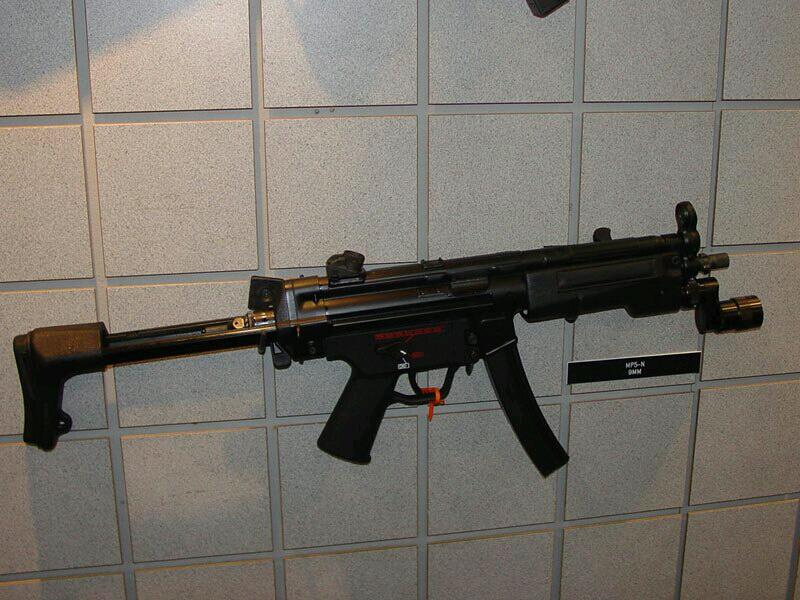 轻武器科普之H&K MP5的其他型号(上) - 哔哩哔哩