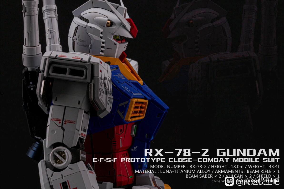 达人佳作：PGU RX-78-2 高达 - 哔哩哔哩