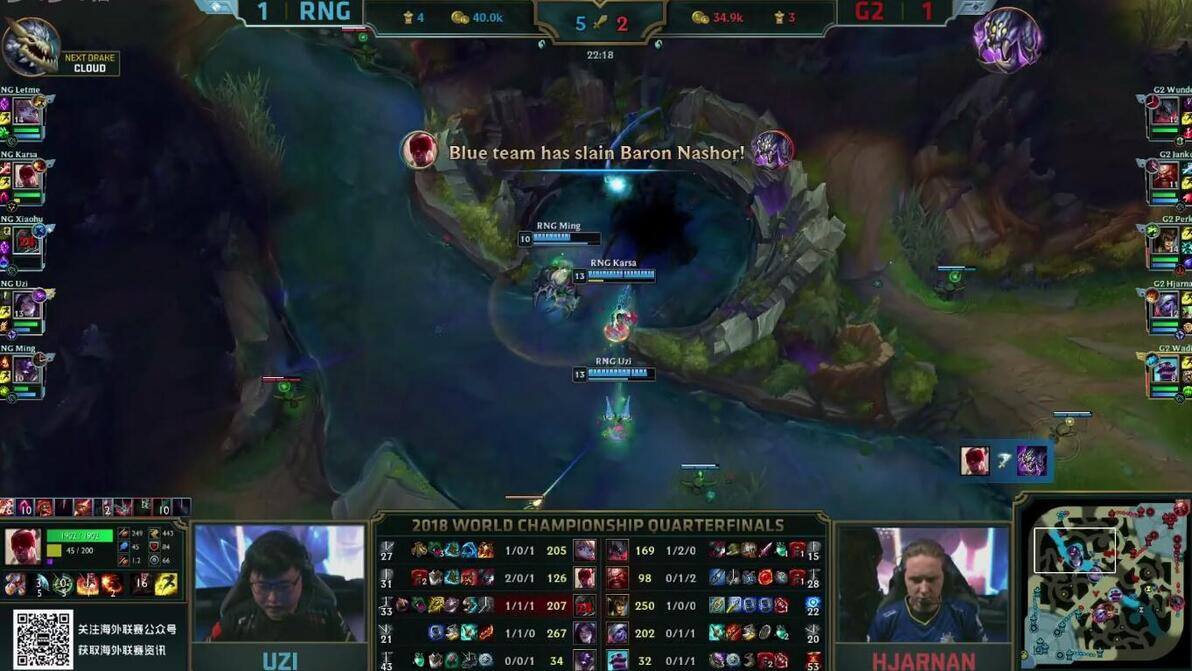 G2爆冷击败RNG晋级S8四强，RNG最有希望的一年止步八强 - 哔哩哔哩