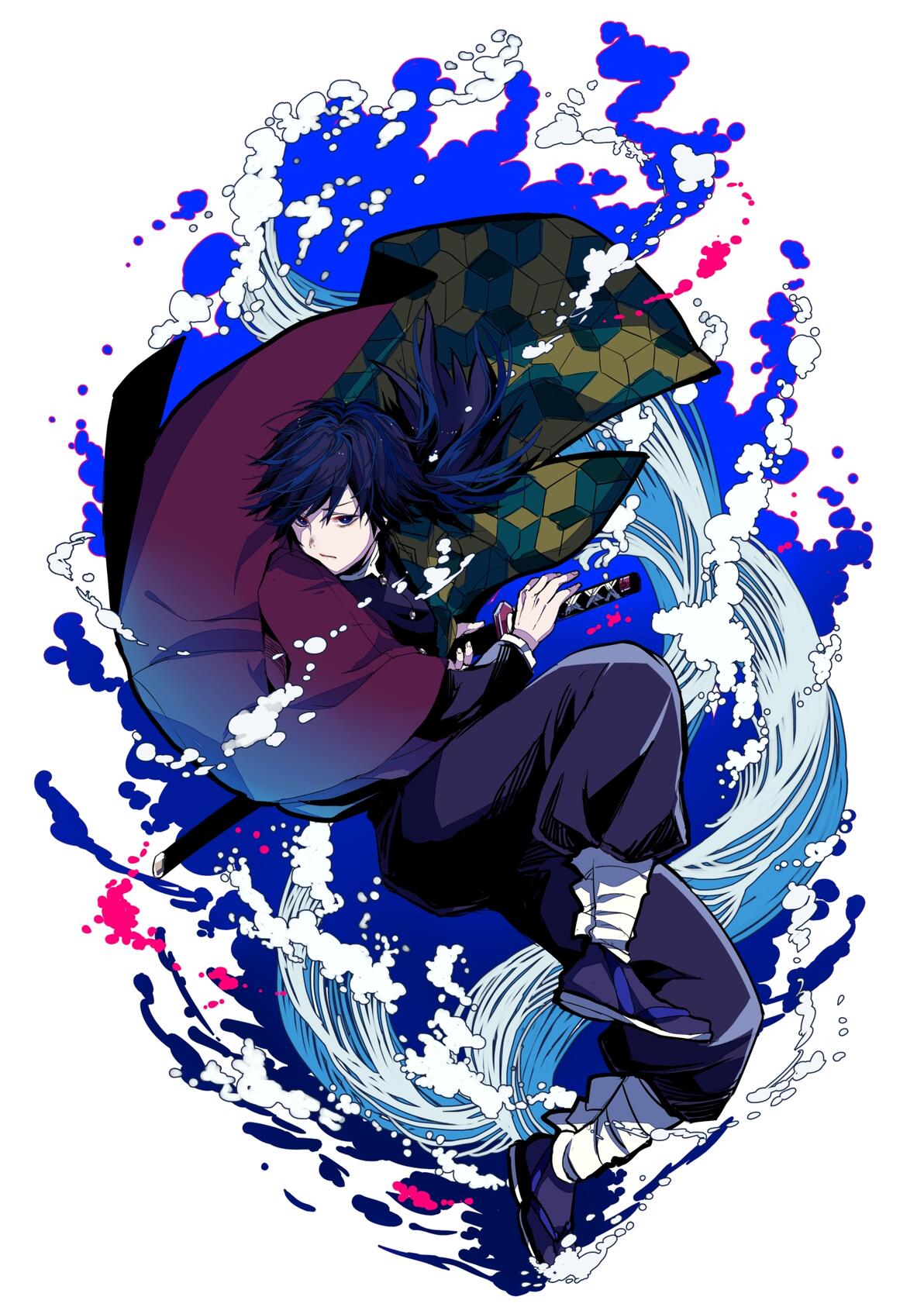 【P站美图】鬼灭之刃（富冈义勇）快进来点赞！！！ - 哔哩哔哩