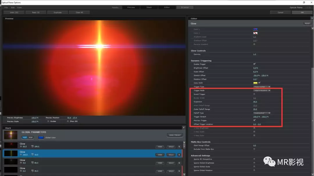 NUKE版本的Optical Flares使用小技巧 - 哔哩哔哩