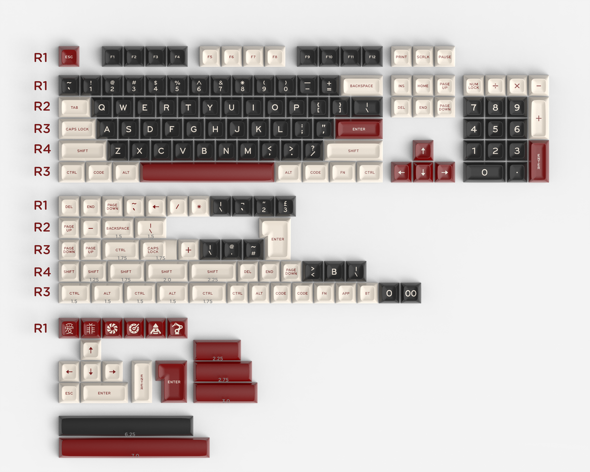 《日·键圈时刻表》Matrix IM+ Meta 75%布局套件公布详情 秒杀爱菲二色的键帽出现 - 哔哩哔哩