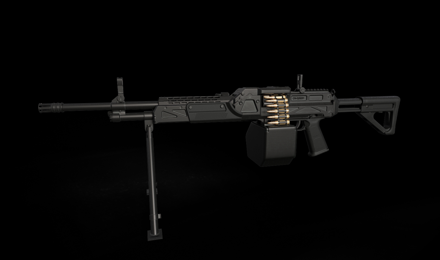 QJS201班用机枪 - 哔哩哔哩