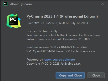 pycharm 2023最新激活码，2023.2.3轻松激活2099！ - 哔哩哔哩