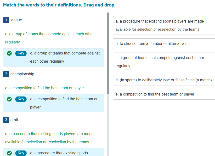 新世界交互英语第二版视听说Unit 4 Competition答案 - 哔哩哔哩