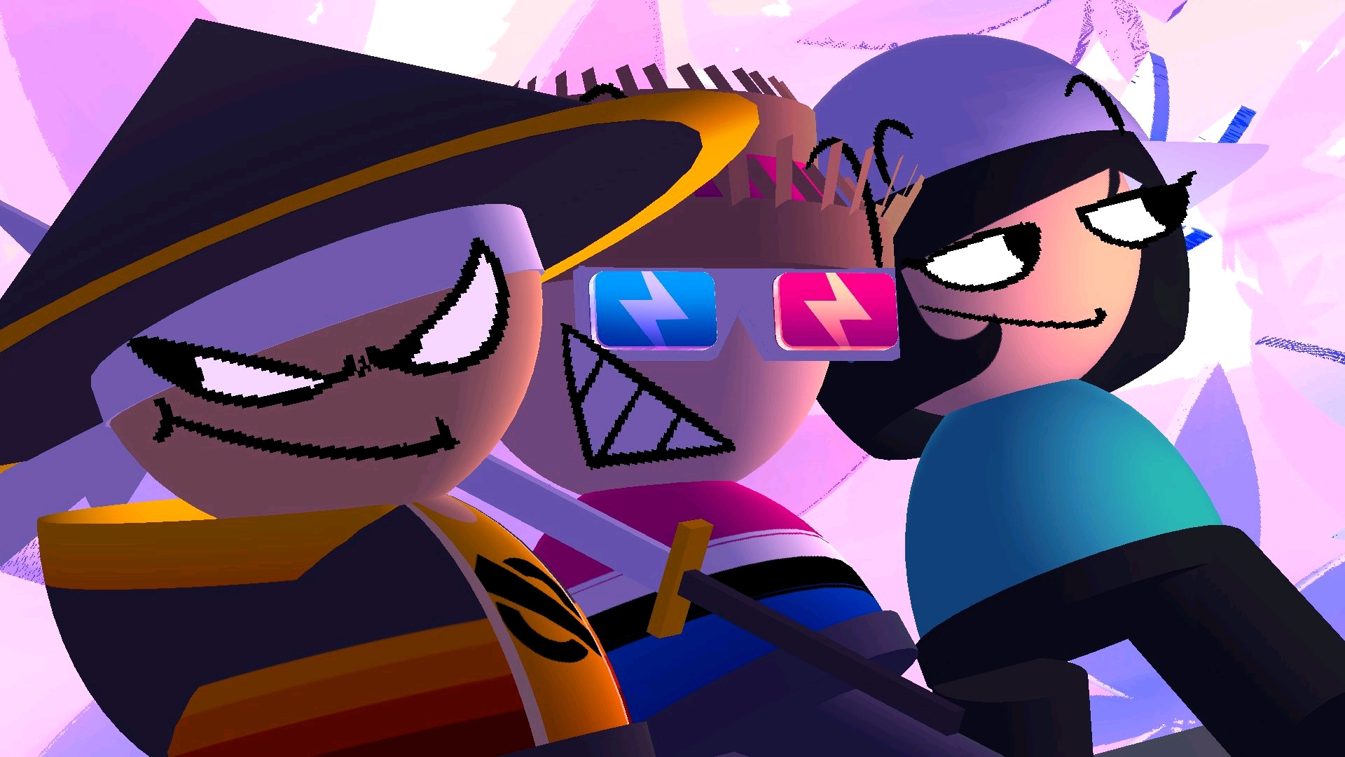 fnf超优质mod Popcorn Edition人物介绍：banjex - 哔哩哔哩