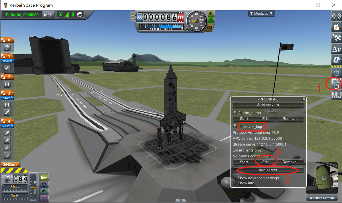 利用kRPC实现代码玩转KSP——Hello KSP - 哔哩哔哩