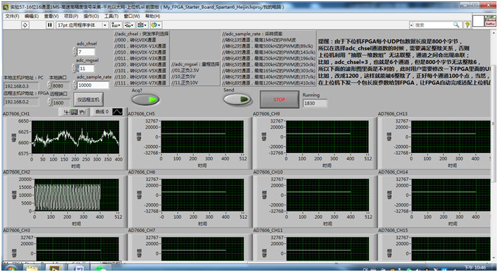 LabVIEW My FPGA家族新成员：16位16通道最高1MS/s-AD7616（ADI公司）-超高性价比 - 哔哩哔哩
