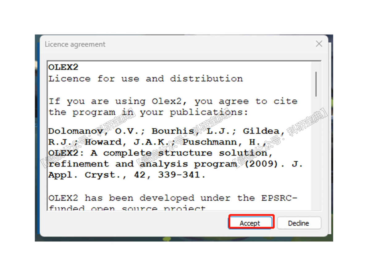 晶体结构解析软件Olex2详细安装教程（附安装包），以及使用教程！ - 哔哩哔哩
