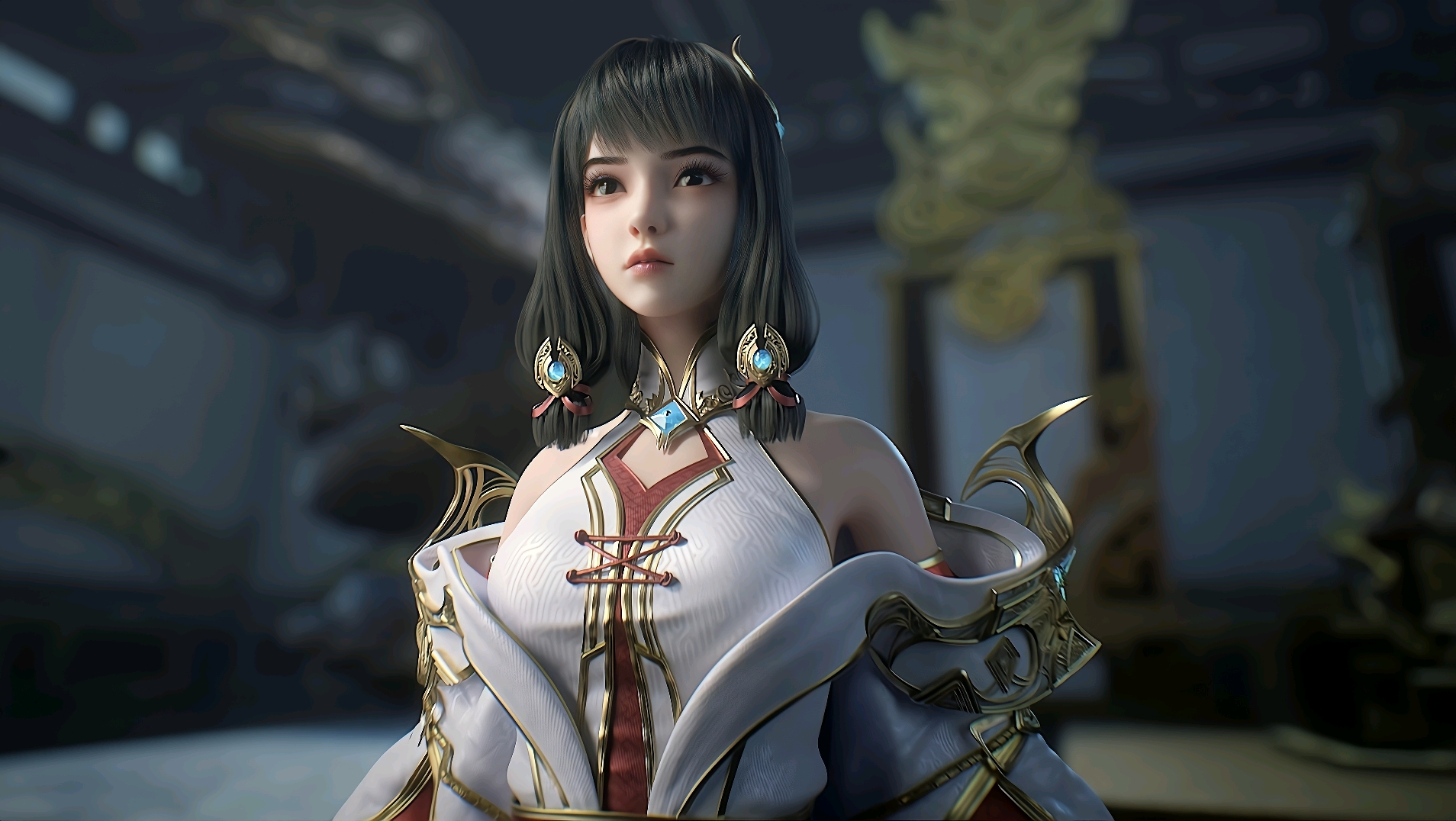 100张国漫女神【云落】4K超清壁纸，百炼成神第39集云落壁纸 - 哔哩哔哩