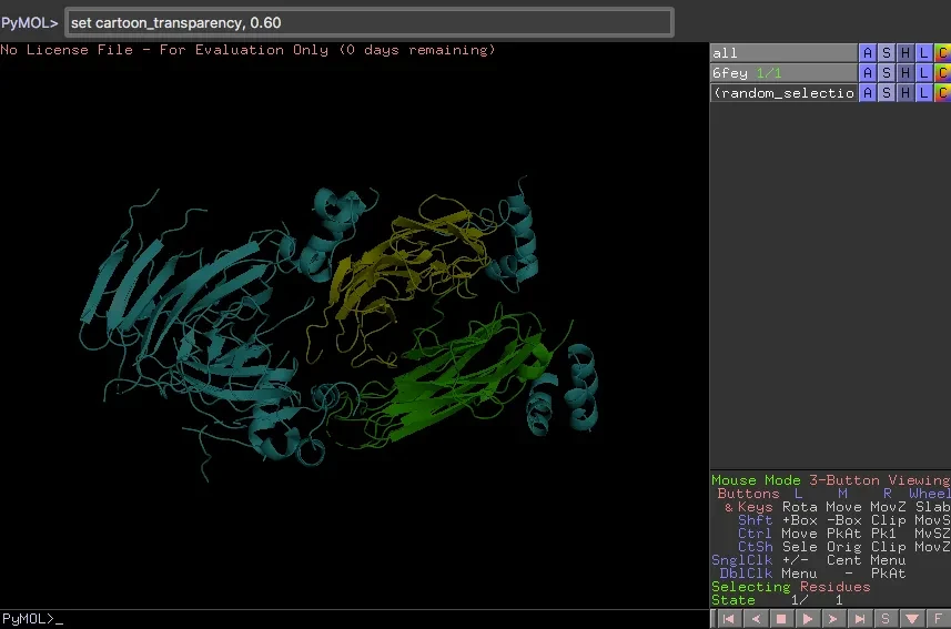 PyMOL：您真正需要知道的 10 个非常基本的命令【04】 - 哔哩哔哩