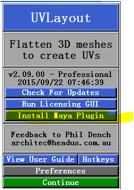 UVLayout v2 Pro 插件加载到maya - 哔哩哔哩