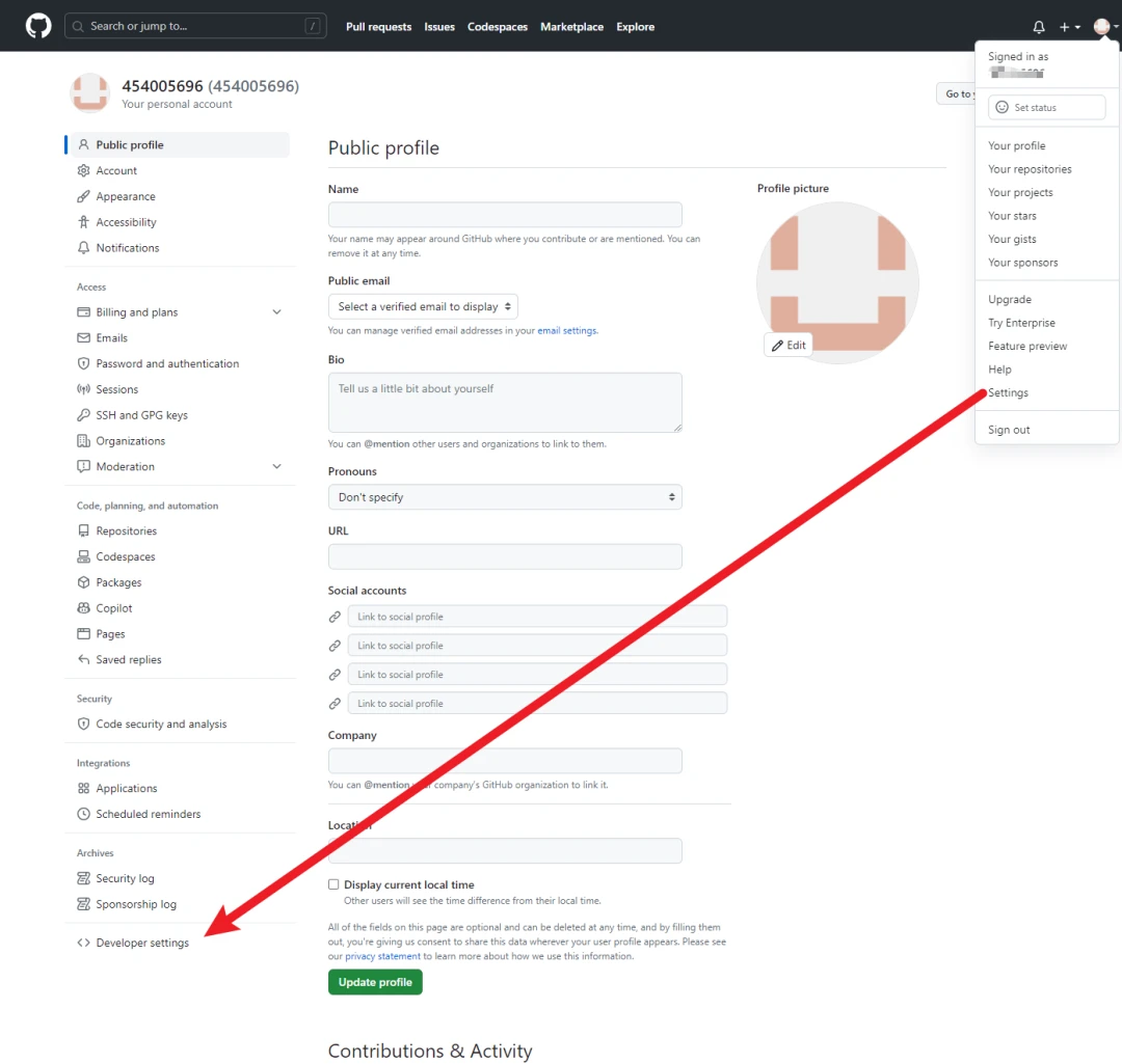 picgo配置github的picx图床 - 哔哩哔哩