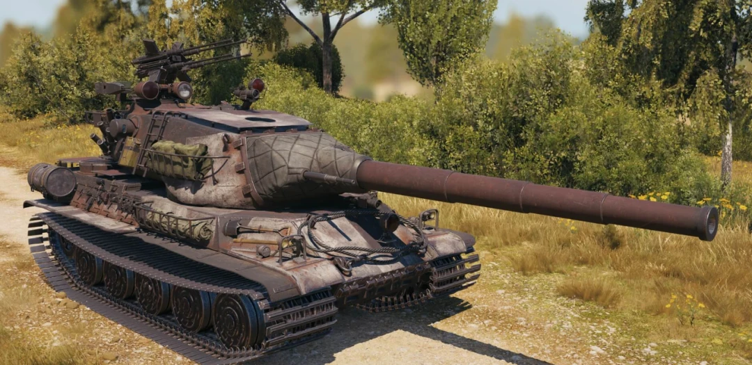 WOT丨浅谈削弱后的AMX M4 1954：很难玩出什么花活，但依旧是台优秀的传统重坦 - 哔哩哔哩