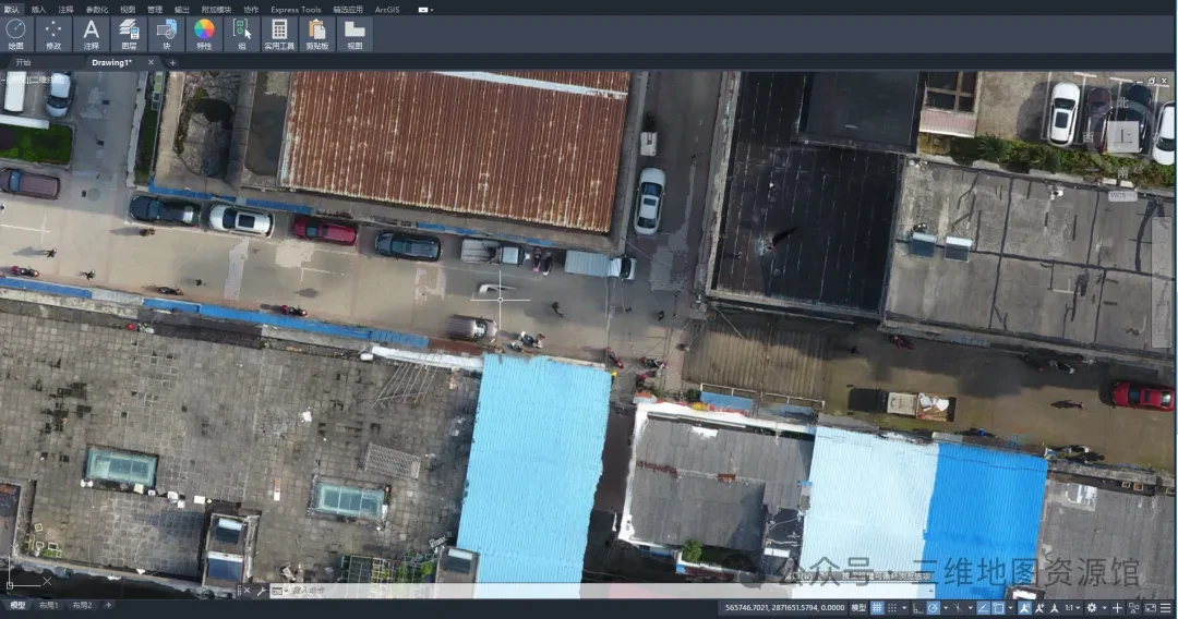 超级实用！超大体积tiff正射影像插入CAD插件使用教程，附测试数据插件免费分享 - 哔哩哔哩
