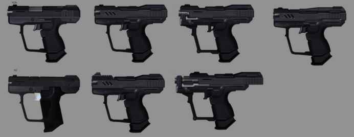 【HALO光环设定】手中巨炮----M6系列手枪 - 哔哩哔哩