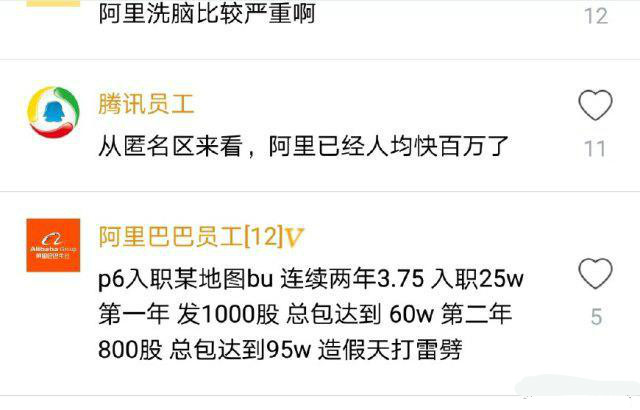硕士程序员在阿里能拿多少 哔哩哔哩 