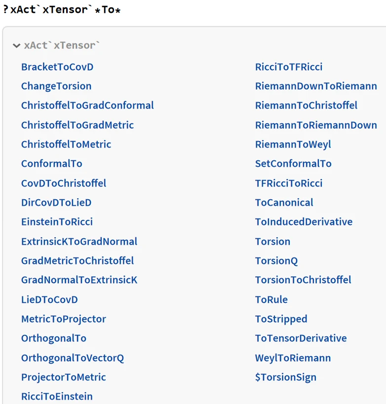 『xAct 02 xTensor 加载、命令一览』Mathematica张量计算包xAct学习笔记 - 哔哩哔哩
