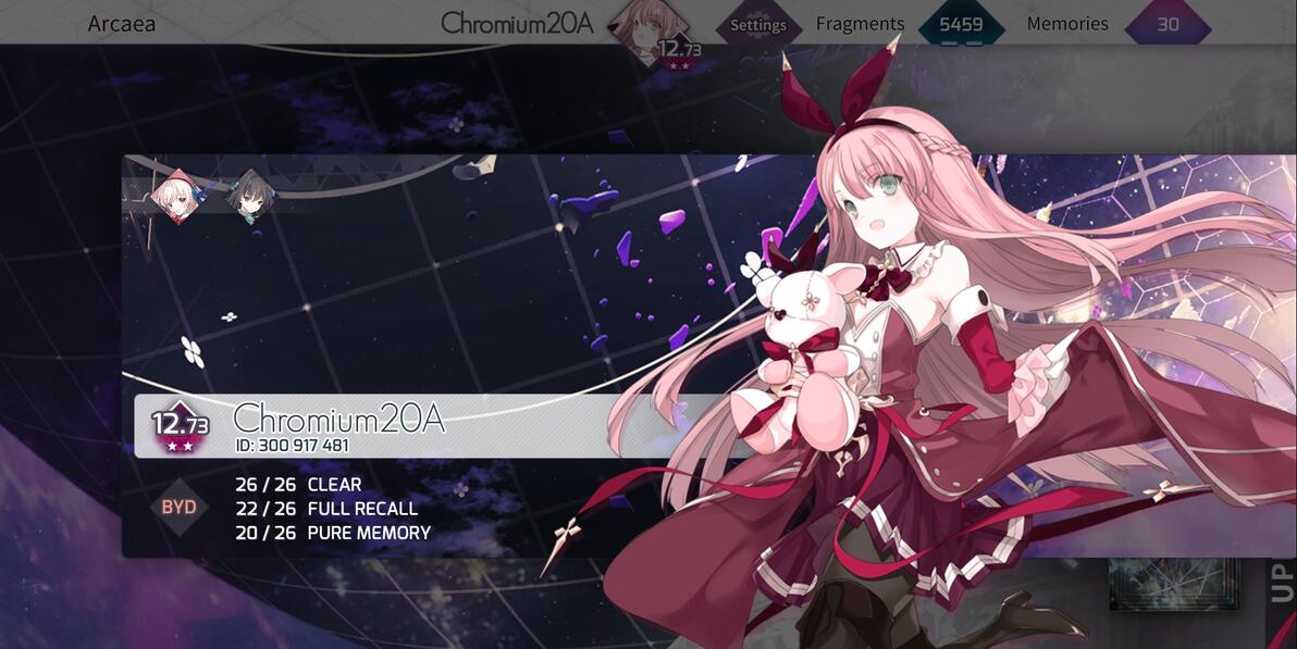 Arcaea入坑2周年【一些数据+感想】 - 哔哩哔哩