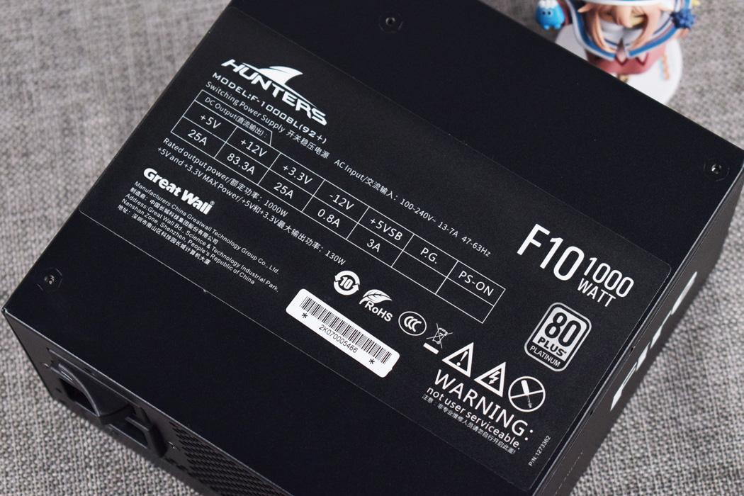 长城猎金部落F10 1000W电源开箱拆解：设计优秀的白金选择 - 哔哩哔哩