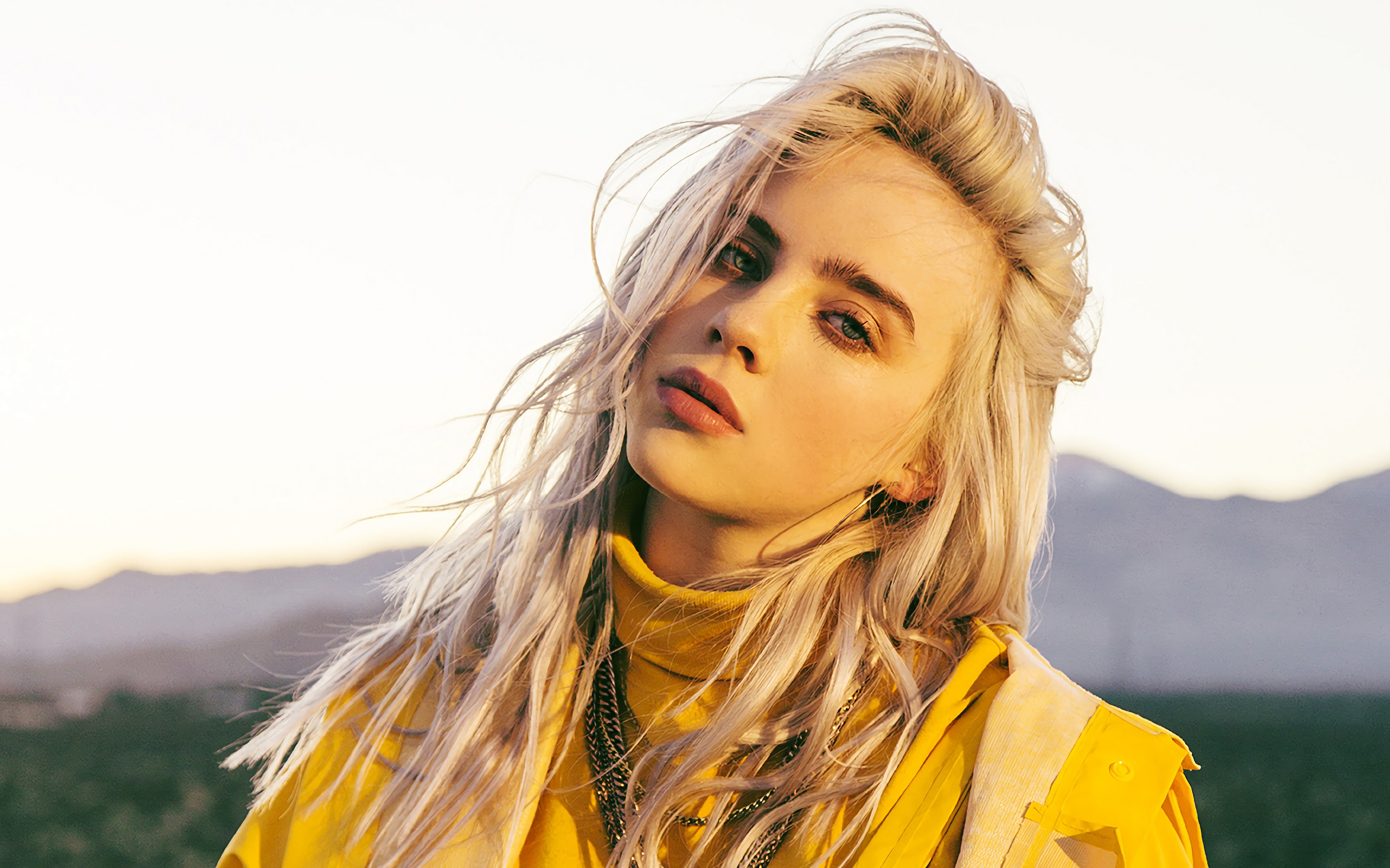 比莉·艾利什（Billie Eilish）| 4K 8K 多尺寸 | 电脑壁纸 | 手机壁纸 - 哔哩哔哩