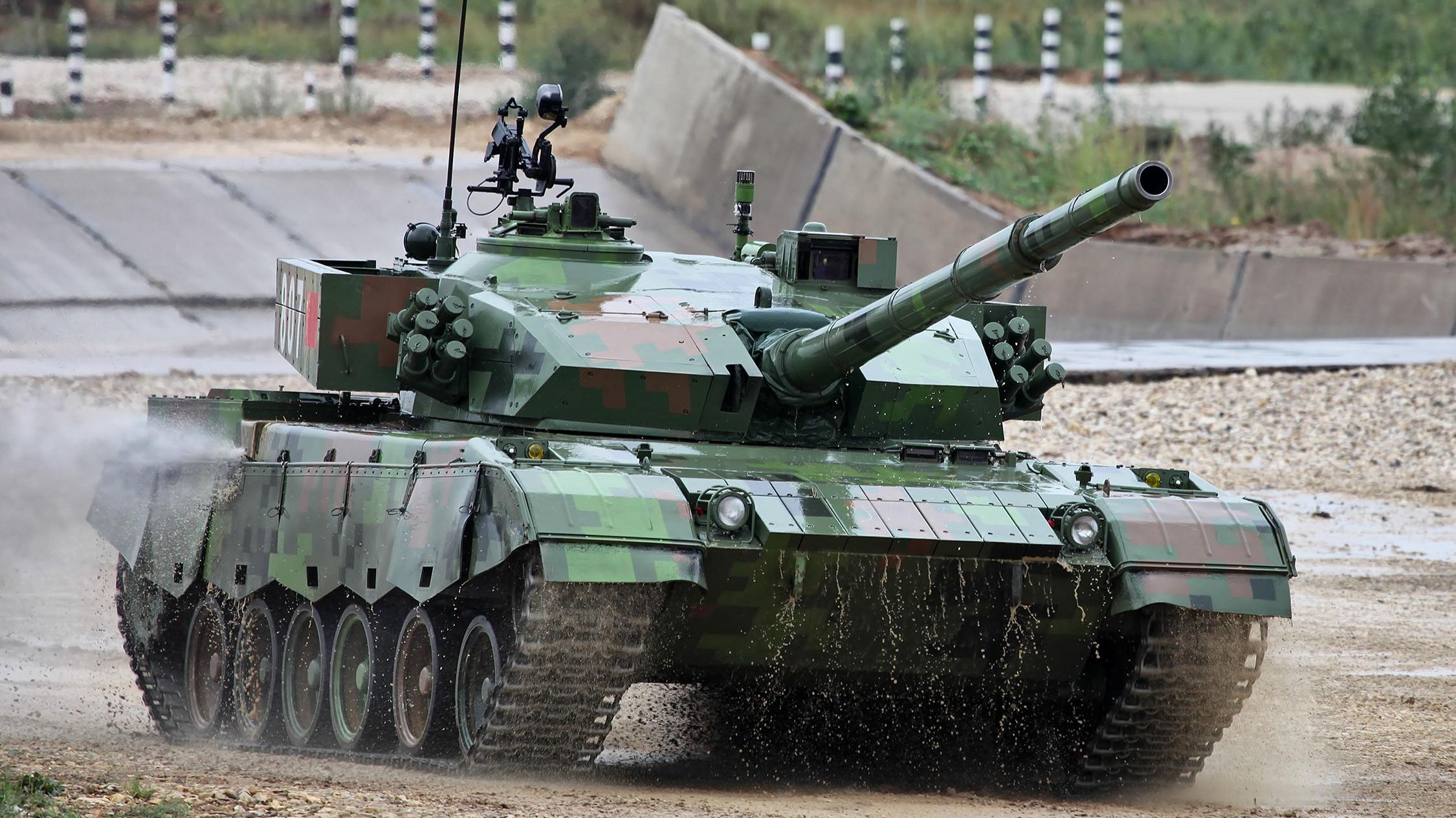 人民利剑—现代版灰烬战线原创同人角色：ZTZ-96式主战坦克 - 哔哩哔哩