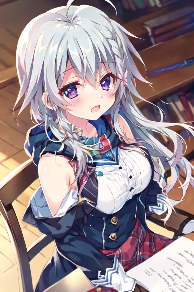 【AI绘图】【9-nine】新海天和结城希亚的一些精品图 - 哔哩哔哩