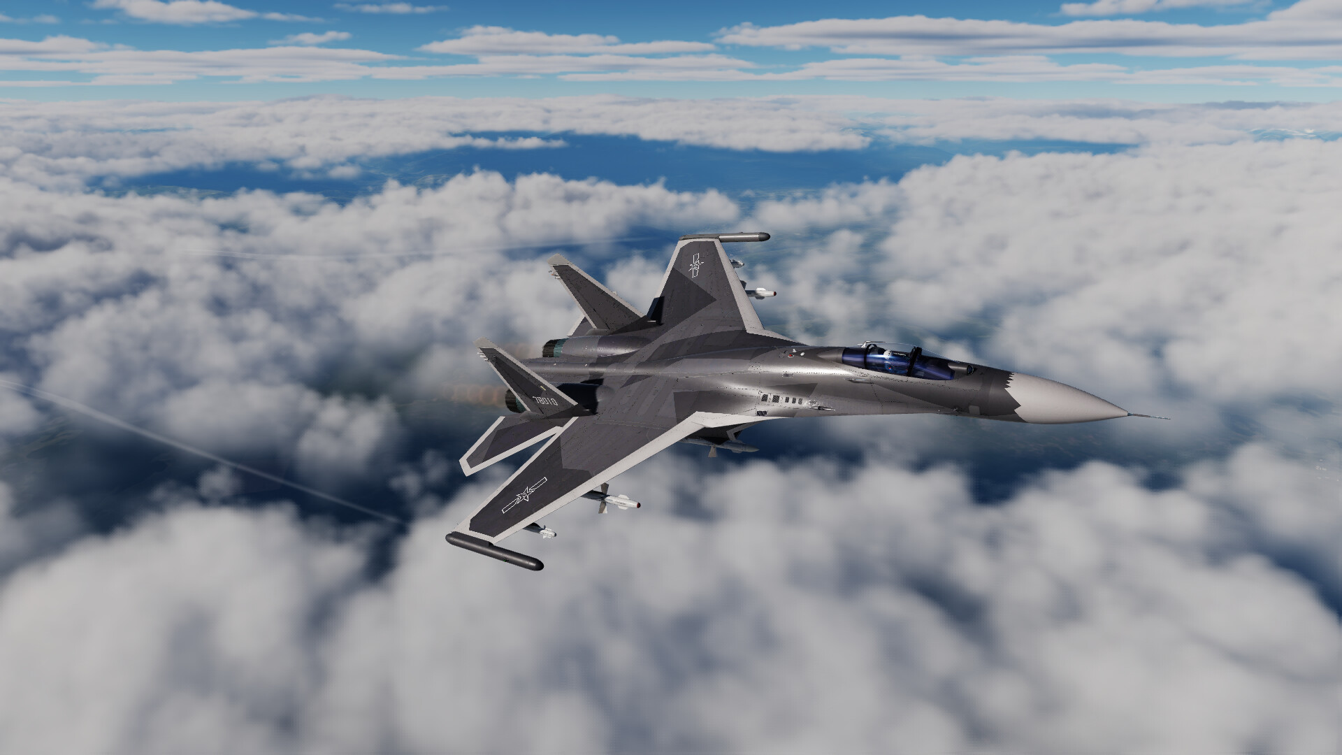 DCS CN三雄（J20、飞鲨涂装） - 哔哩哔哩