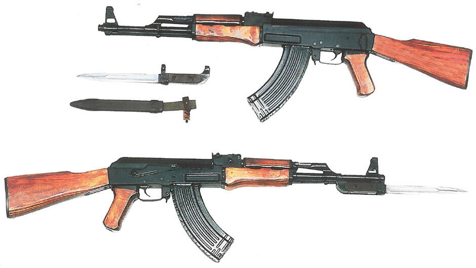 AK系列的演变（1）----AK46,AK47和AKM - 哔哩哔哩