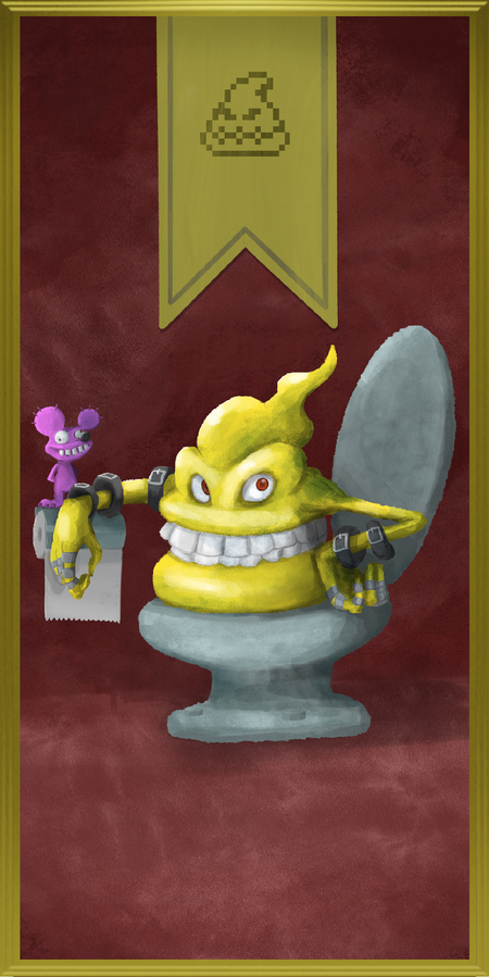 大便兽（金便兽） スカモン Scumon - 哔哩哔哩