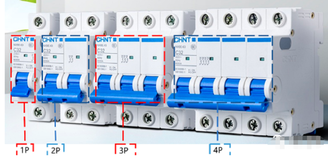 1P、2P、3P、4P的断路器到底有什么区别？该怎么选用？90%的电工老师傅都搞不懂！ - 哔哩哔哩