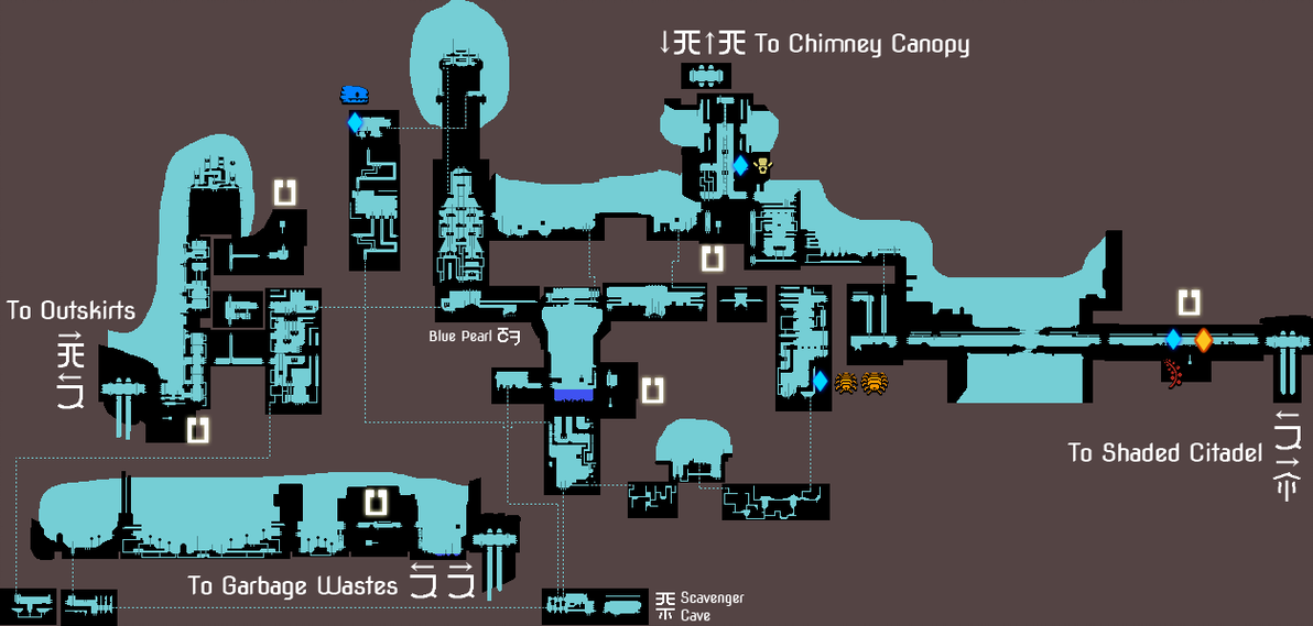 rain world雨世界地图 - 哔哩哔哩