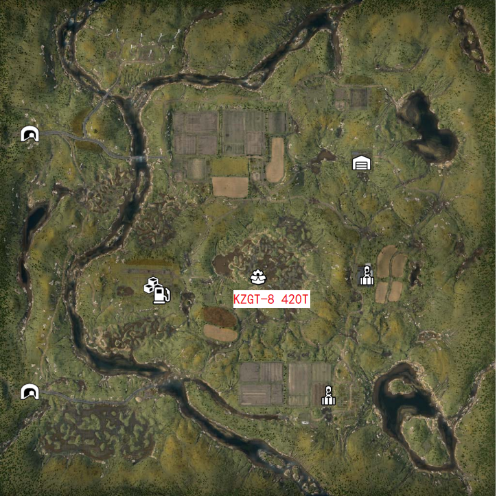 雪地奔驰Snowrunner第八季度(林地)地图及升级件位置 - 哔哩哔哩