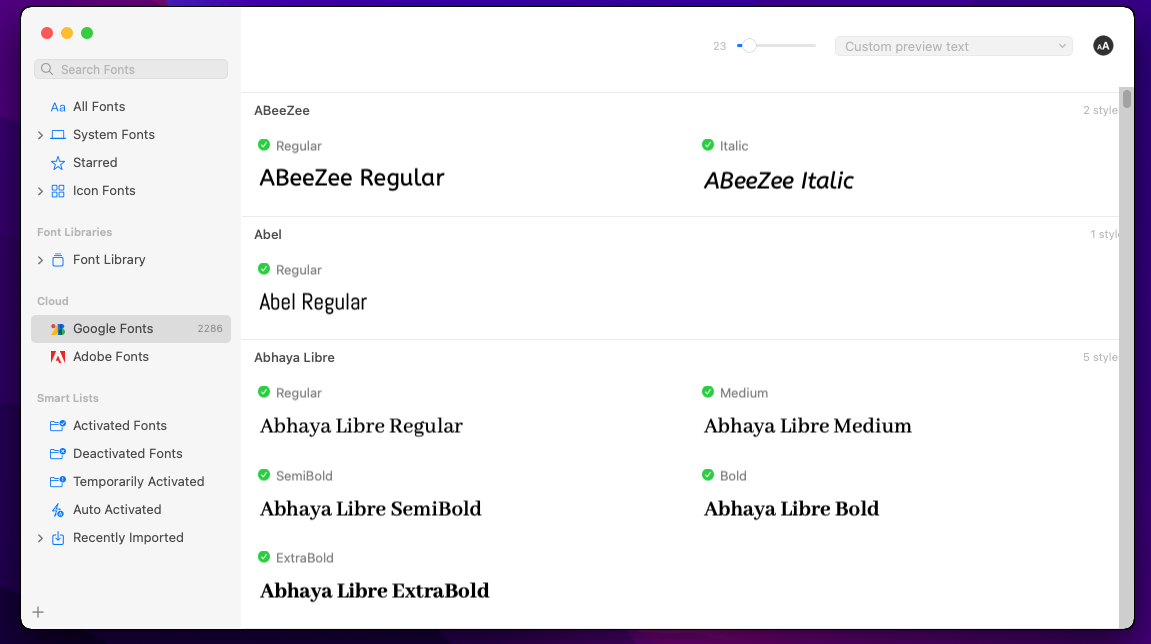【字体管理器】RightFont使用教程 - 哔哩哔哩