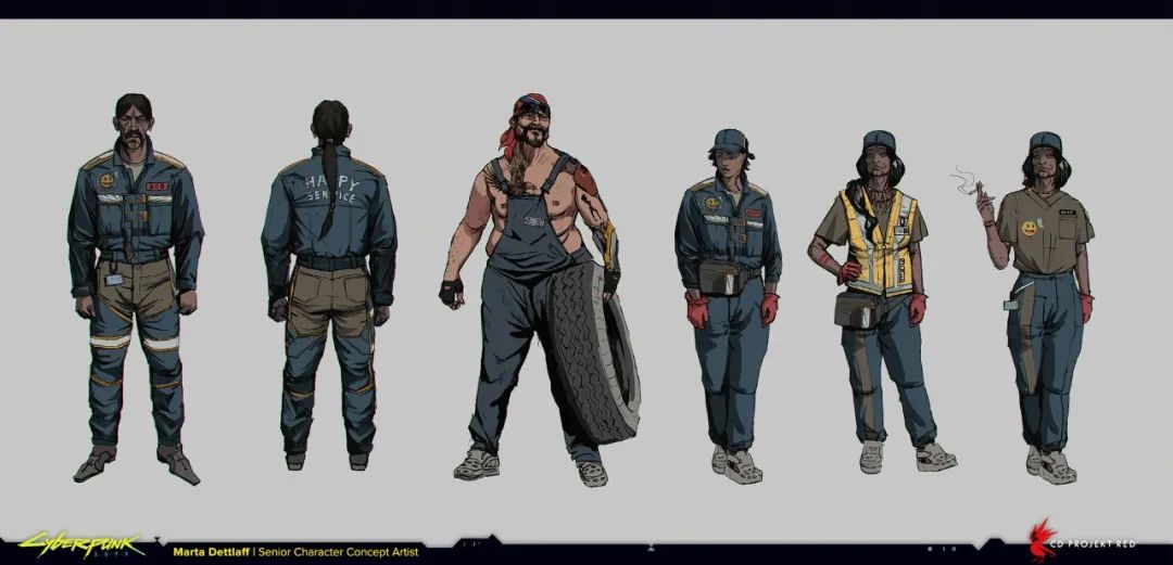 终于来了！2000+图收好了！《赛博朋克2077》正式设定集！CDPR憋的一波大招！-之绘ART - 哔哩哔哩