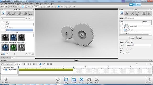 Proe/Croe使用keyshot渲染仿真运动动画的方法 - 哔哩哔哩