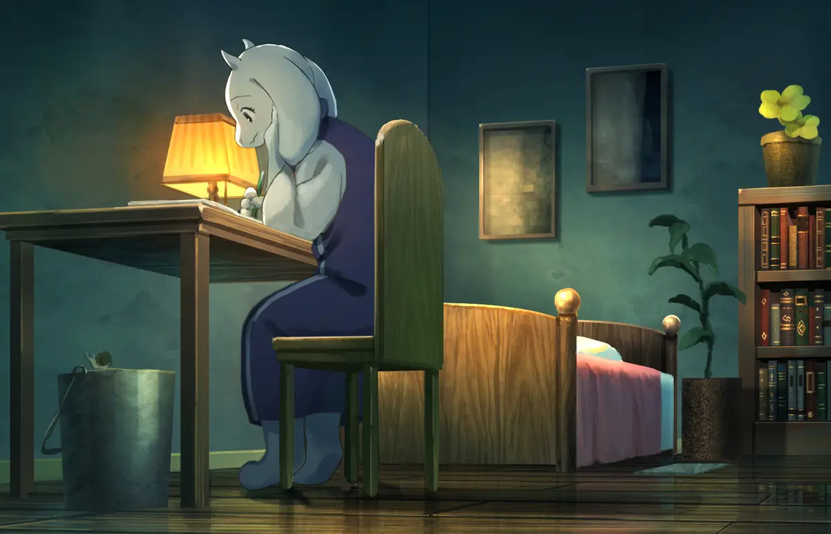 undertale传说之下Toriel的美图收集1 - 哔哩哔哩