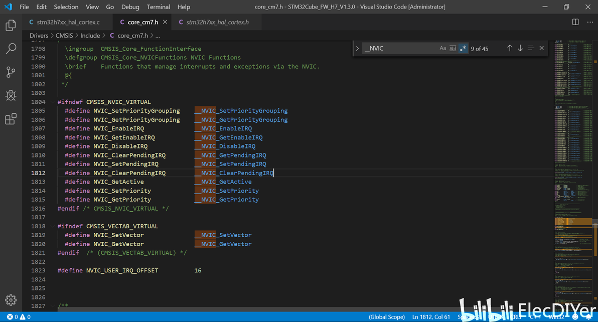 【STM32H7 HAL库】HAL库与NVIC - 哔哩哔哩