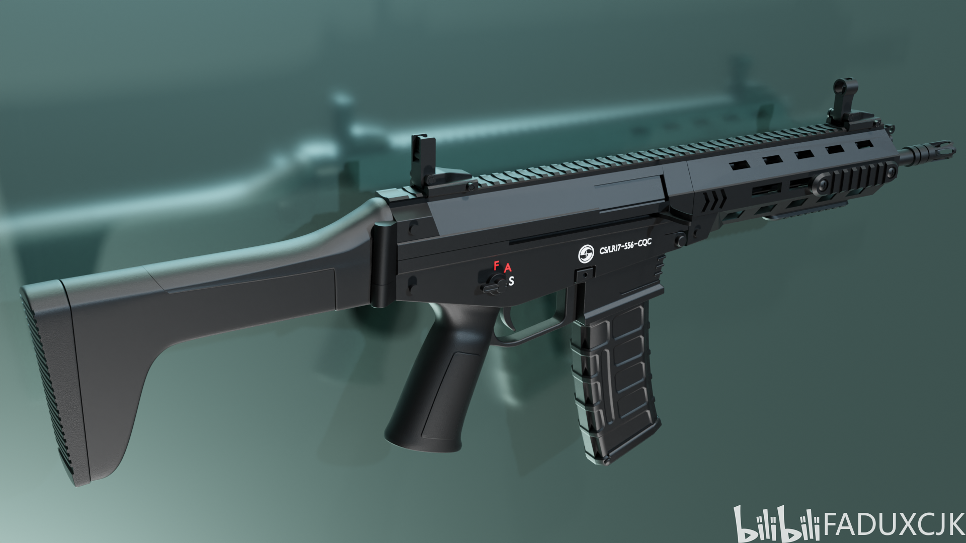 CS/LR17型突击步枪（5.56） - 哔哩哔哩