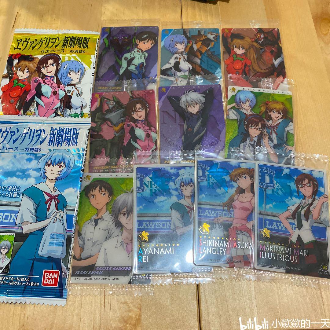 EVA 历代食玩卡汇总图鉴介绍 - 哔哩哔哩