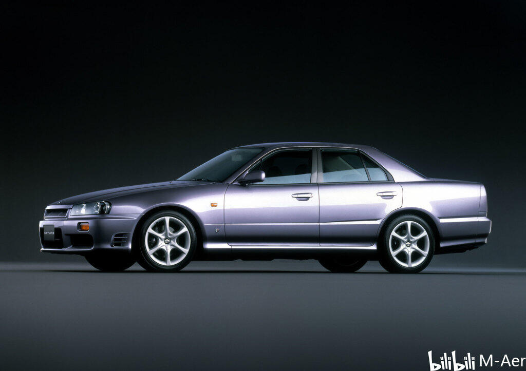 中古车型系列63——日产Skyline R34 - 哔哩哔哩