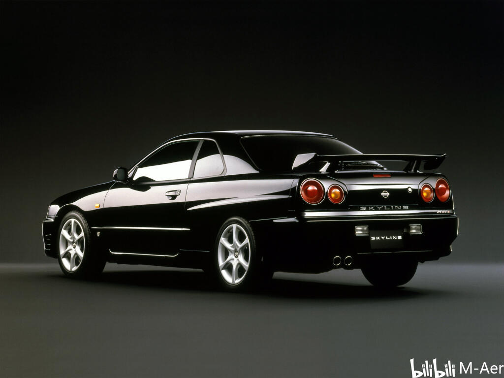 中古车型系列63——日产Skyline R34 - 哔哩哔哩