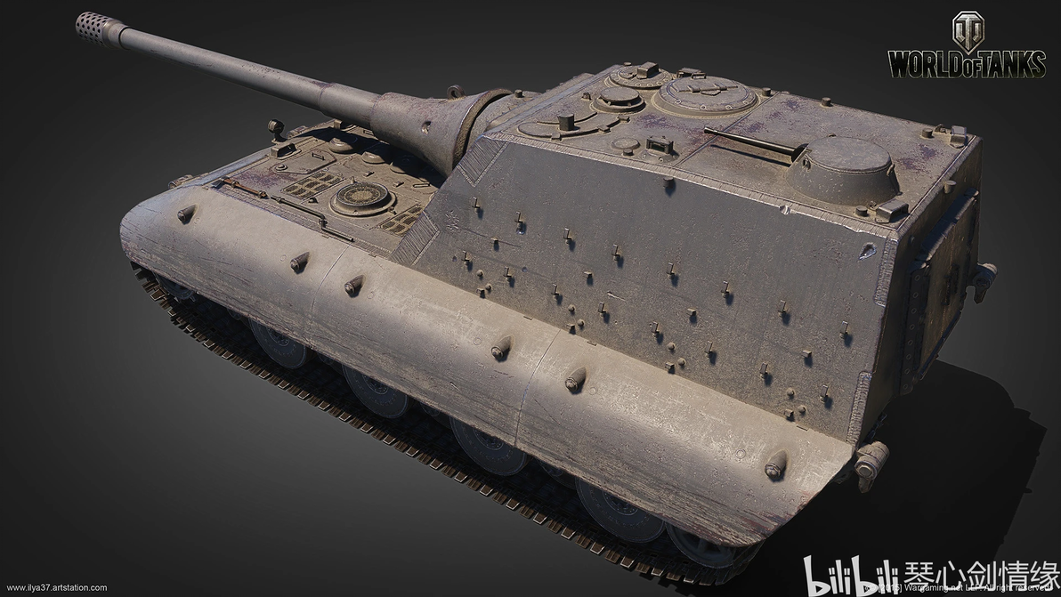 “白兔”迷思——E100突击炮究竟是什么样子？ - 哔哩哔哩