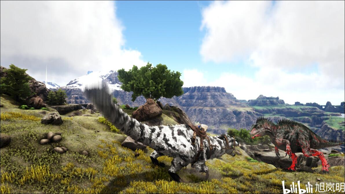 方舟生存进化模组生物介绍——暴动高棘龙（SAVAGE ACRO） - 哔哩哔哩
