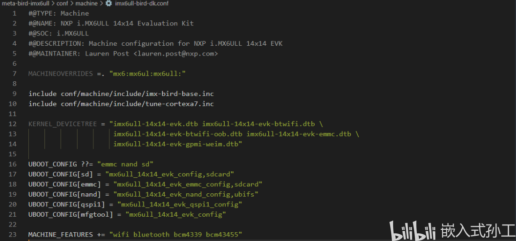 iMX6Ull采用Yocto构建嵌入式Linux系统系列之9定制化嵌入式Linux系统 - 哔哩哔哩
