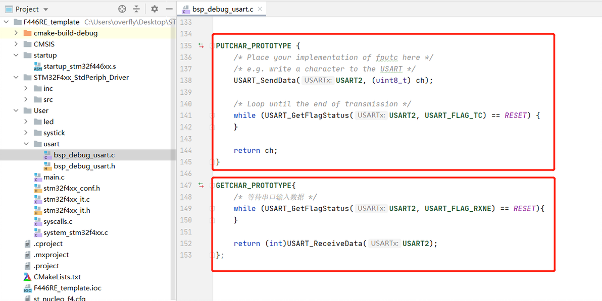 基于clion的野火stm32标准库开发(printf打印已解决) - 哔哩哔哩