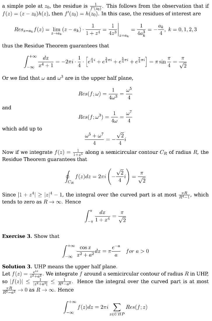 Stein Complex Analysis 复分析第三章答案 - 哔哩哔哩