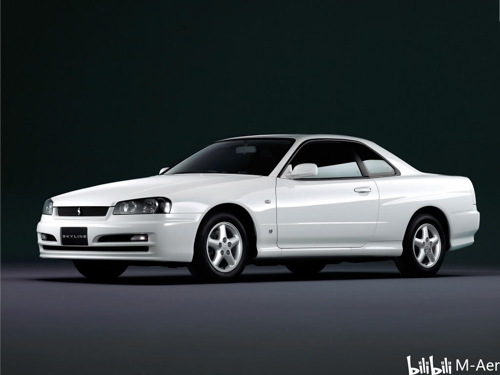 中古车型系列63——日产Skyline R34 - 哔哩哔哩